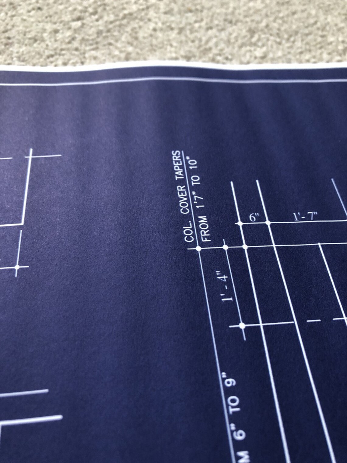 Tamaño A1 World Trade Center Twin Towers Trident Blueprints. Muy ...