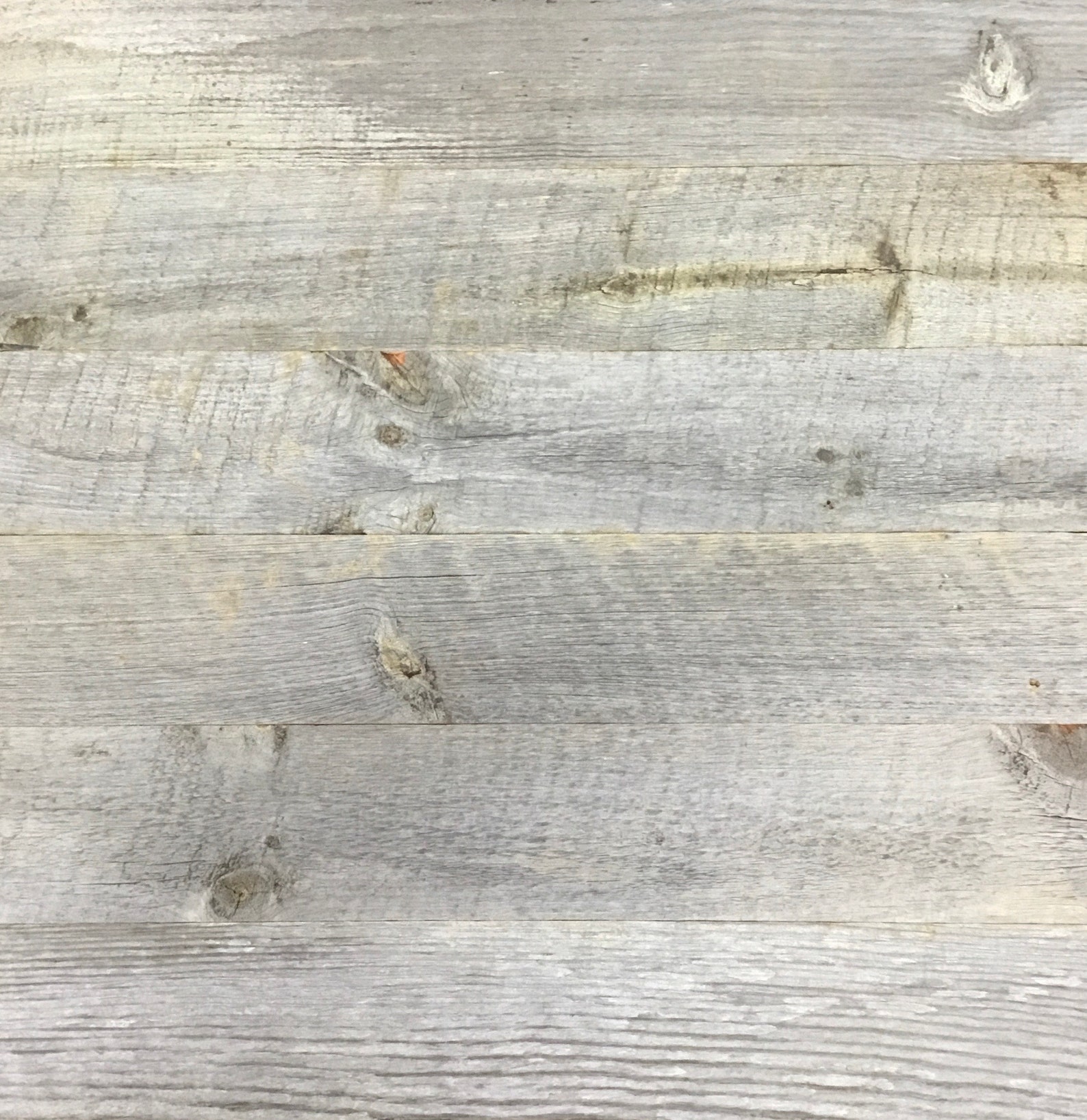 Barnwood - Reclaimed Boards (2’ Long by 4” Wide) - Weathered Gray ...