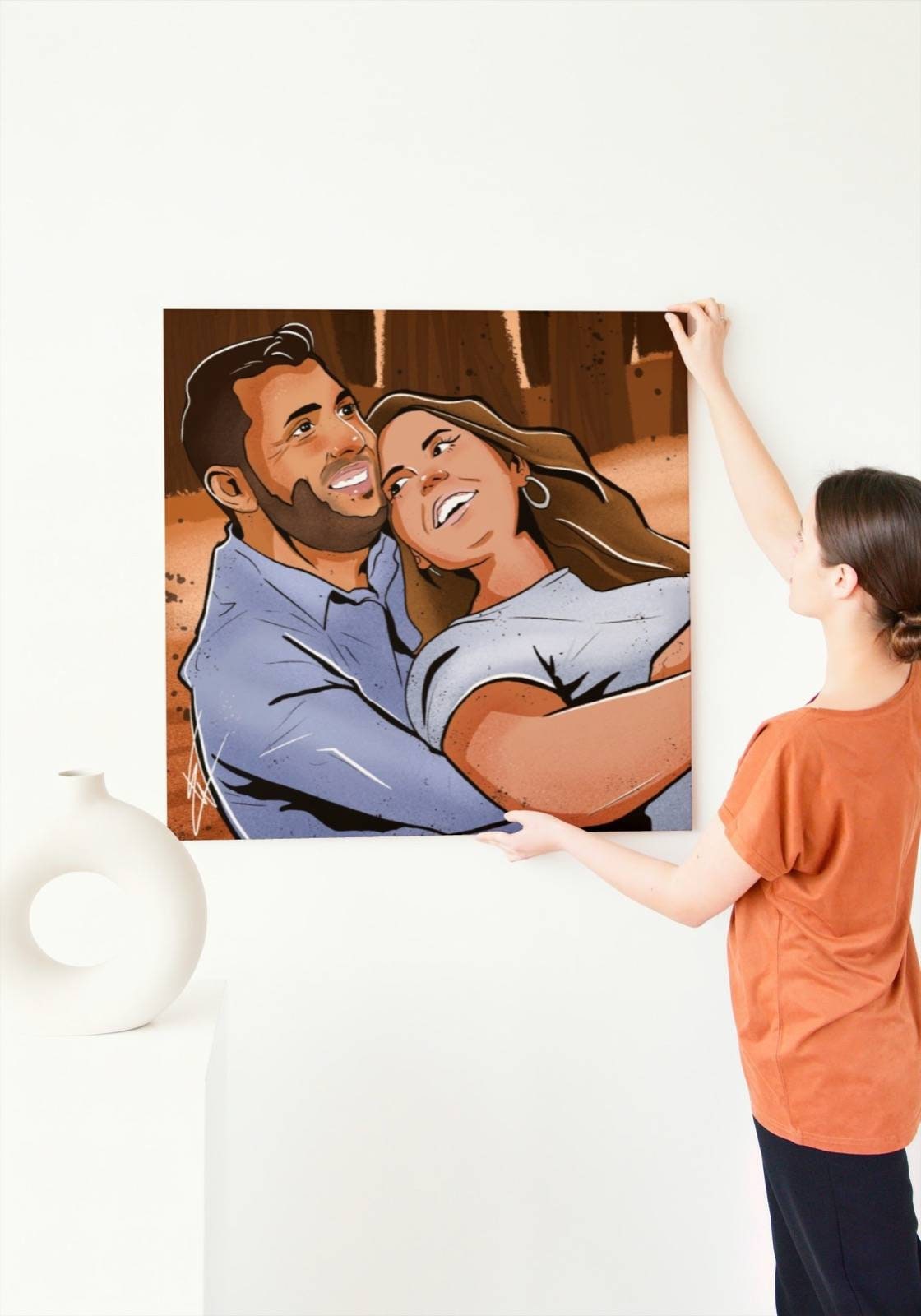 CARTOON, Cartoon Portrait, Personalized Portrait, Family Portrait ...