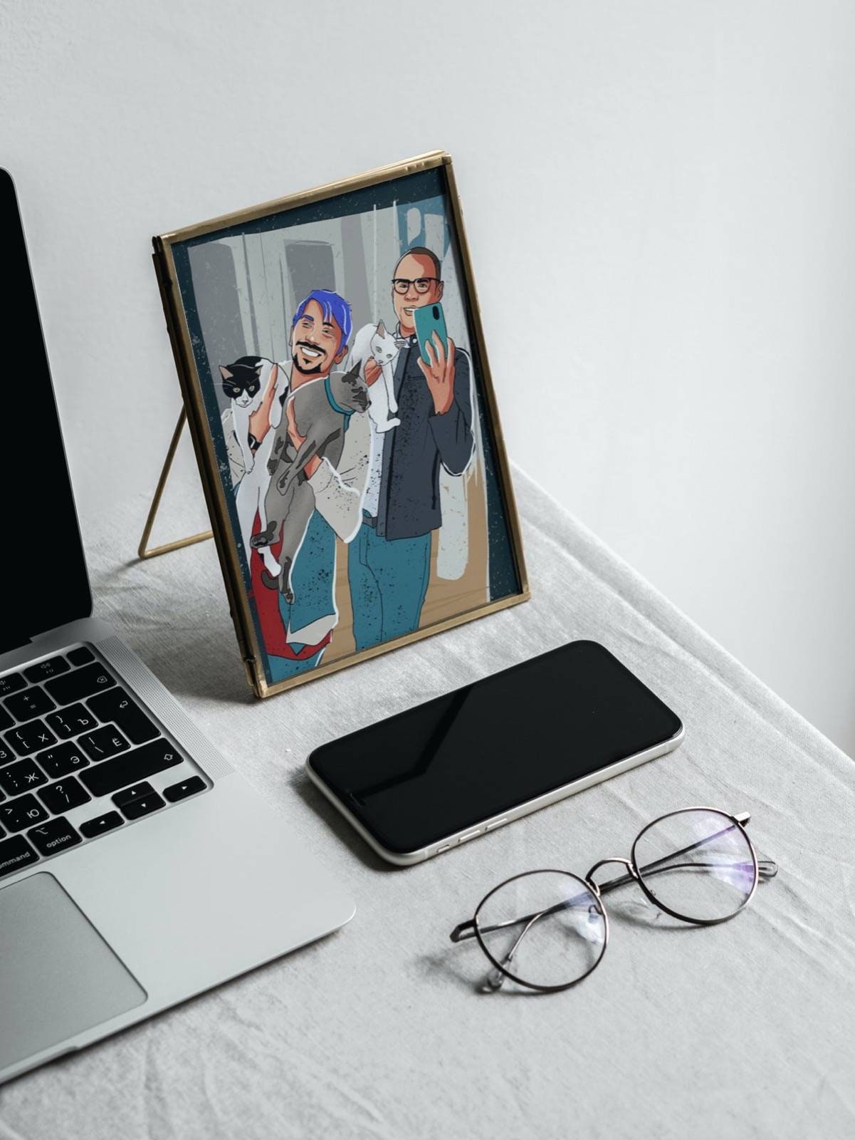 CARTOON, Cartoon Portrait, Personalized Portrait, Family Portrait ...