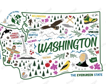 OHIO Clipart Vectors, Icons, Doodles & Illustrations Bundle 42 Hand ...