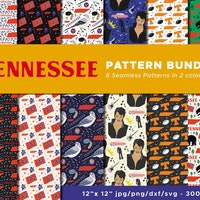 Tennessee Vols Seamless Pattern - Etsy
