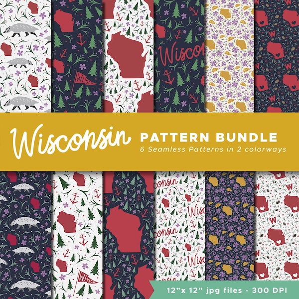 Wisconsin Graphic - Etsy