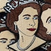 QUEEN Elizabeth II Embroidered Iron on Patch - Etsy