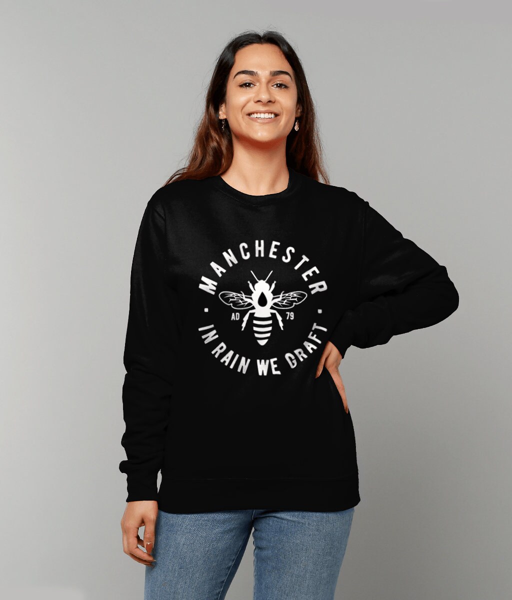 Unisex mcr Bee Sweatshirt Jumper Manchester - Etsy UK