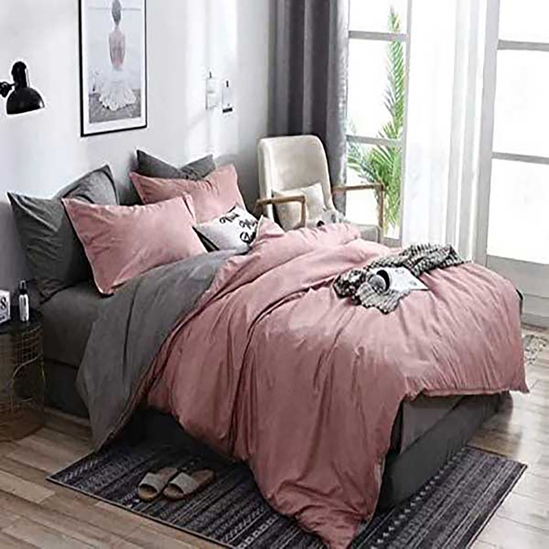 Pink Gray Bedding - Etsy