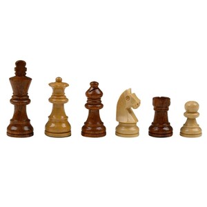 MAGNETIC! 10 and 12 Inch Wooden Chess Set Board Hand Carved Crafted ...