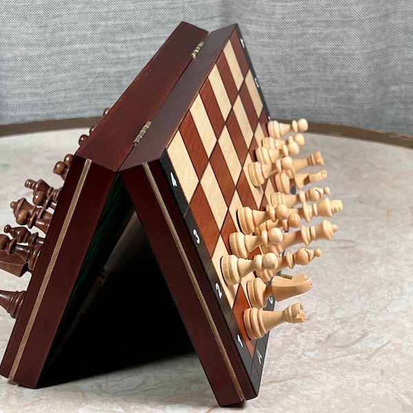 Folding Chess Board - Etsy