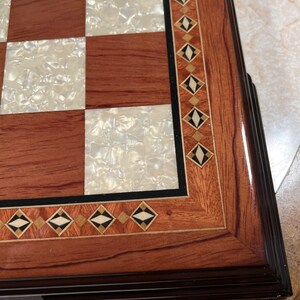 Beautifully Detailed 20x20 Inch Solid Wood Chess Board NO PIECES - Etsy