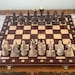 Beautifully Detailed 20x20 Inch Solid Wood Chess Board NO PIECES - Etsy