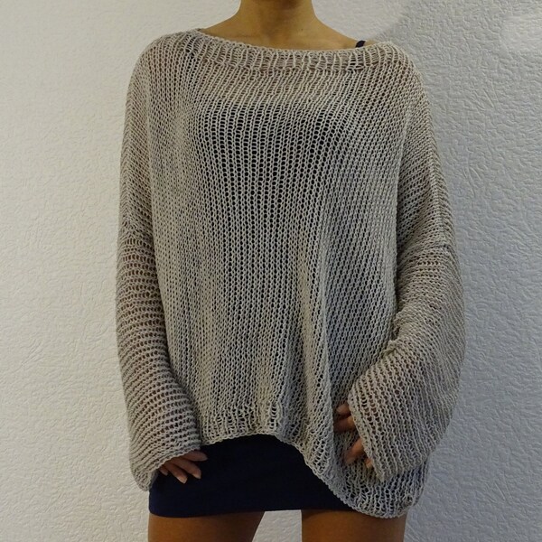 Slouchy Sweater - Etsy