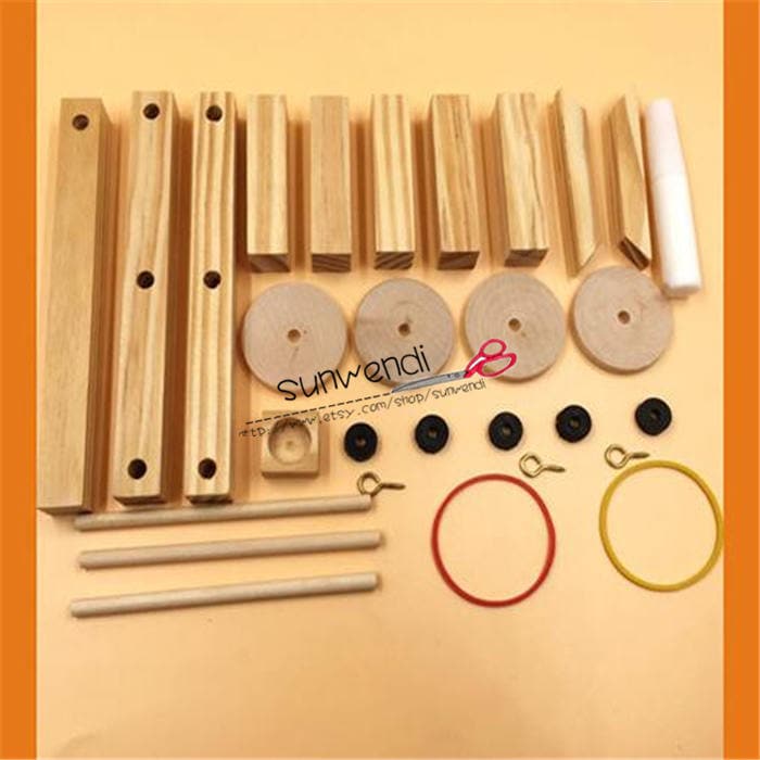 Catapult – Educational Desktop Battle Kit – Easy to Build Wooden Toy ...