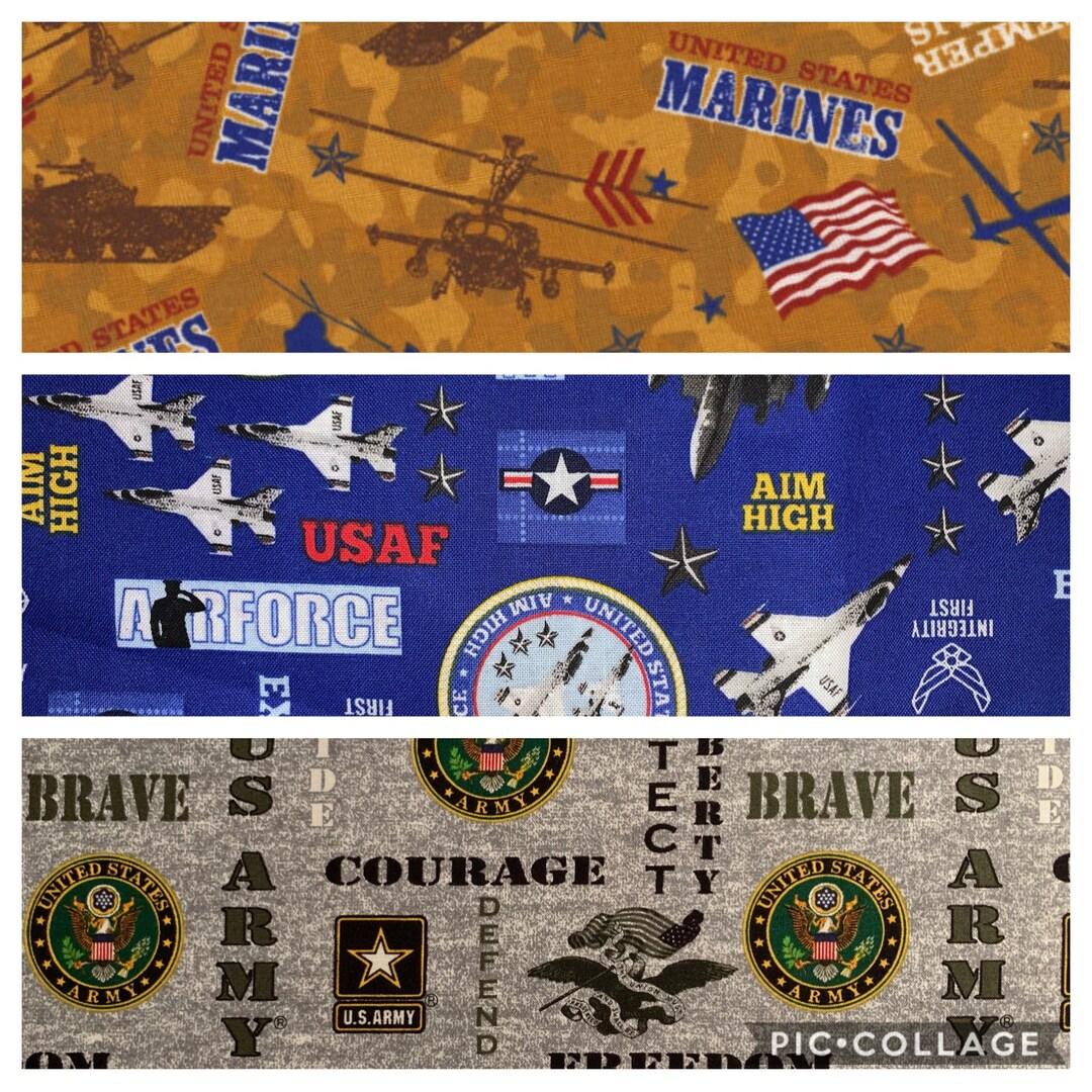 Military and Patriotic Face Mask With Filter Pocket and Nose Wire ...