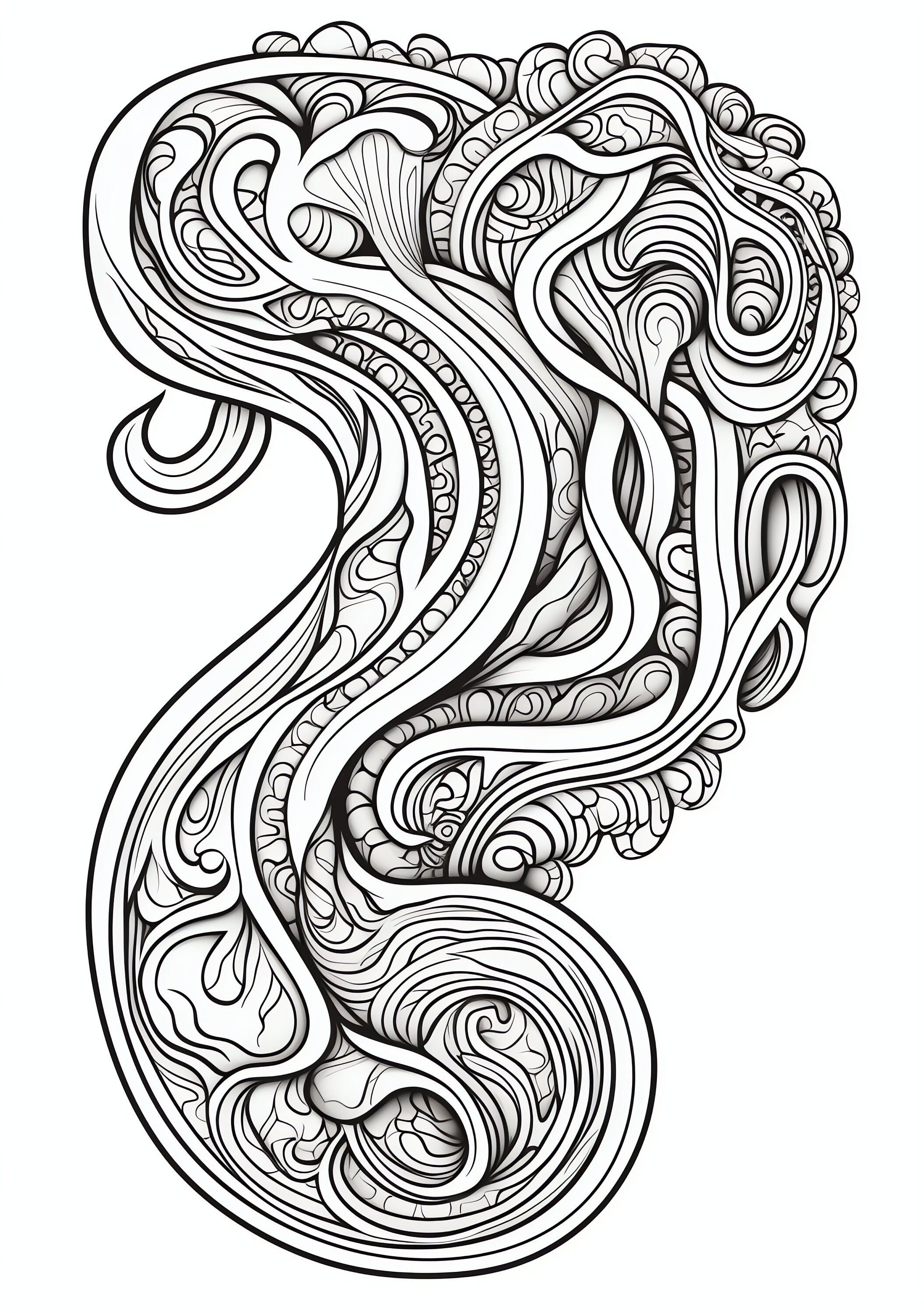 Artistic Anatomy Coloring Pages 30 High Quality PNG Instant Download ...