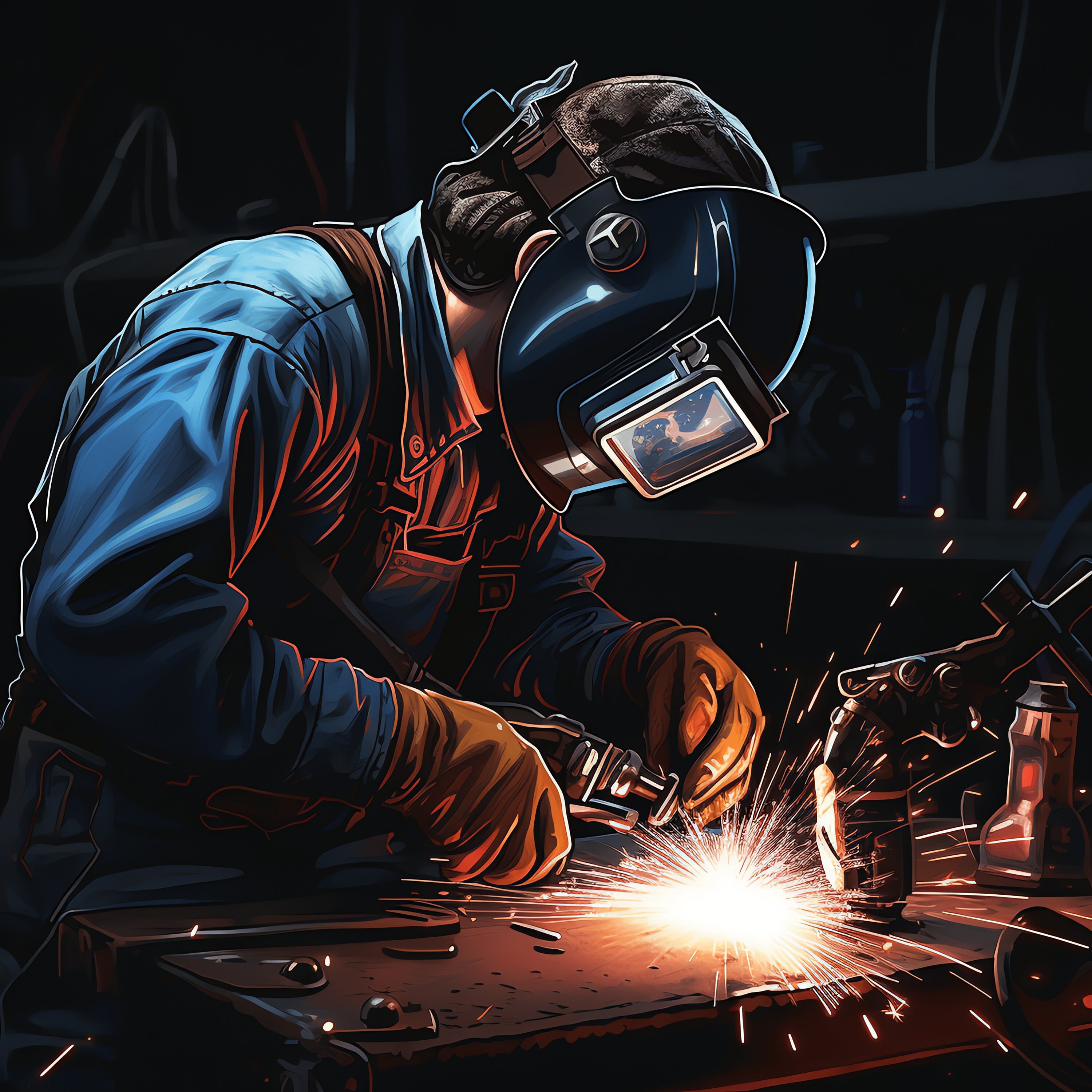 Welder PNG Clipart Bundle - 35 High Quality PNG - Instant Download ...