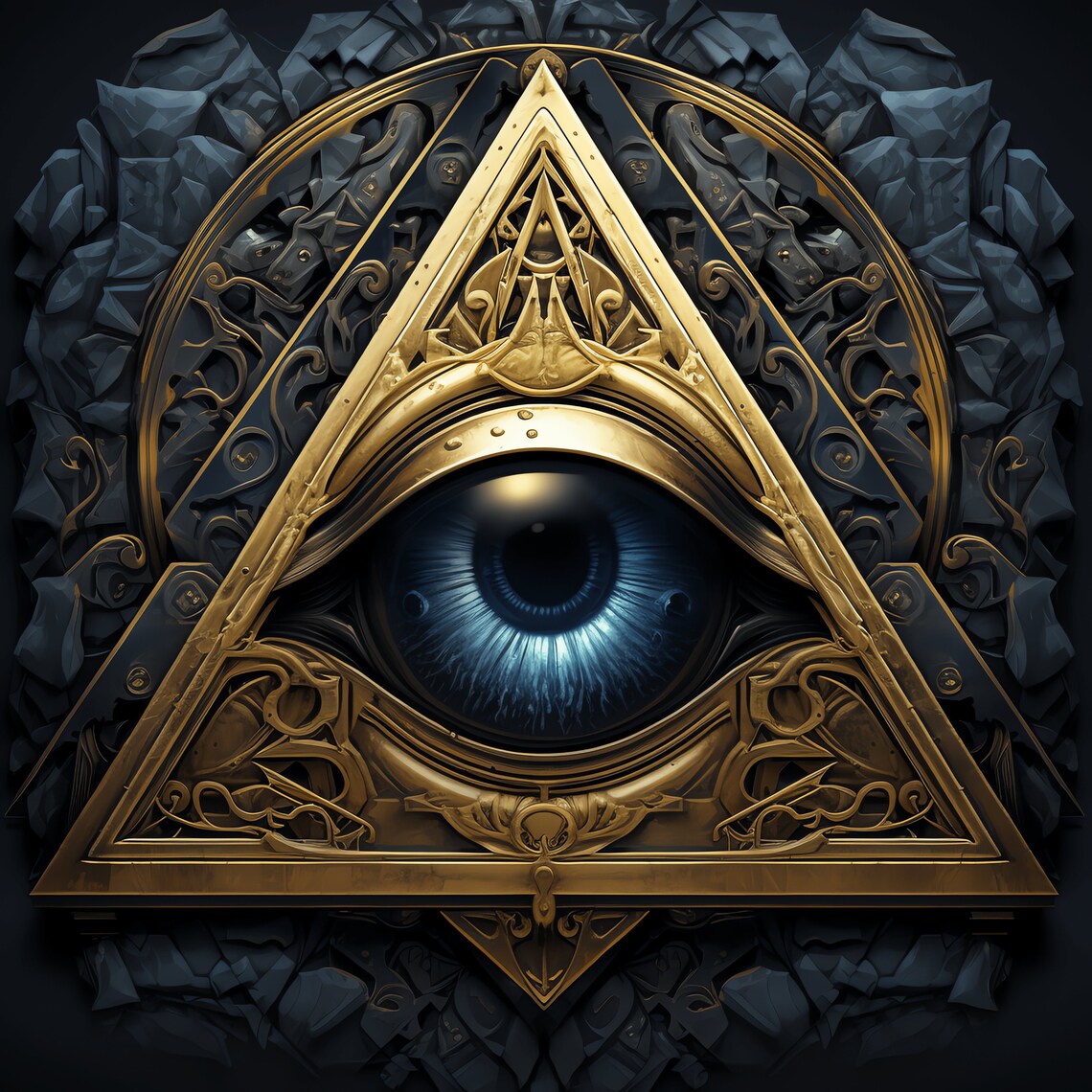 Pyramid With Eye PNG Clipart 45 High Quality PNG Instant Download Card ...