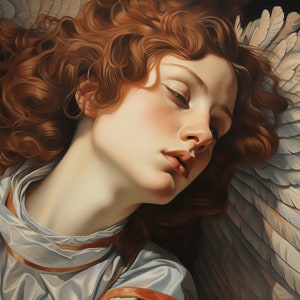 Renaissance Angel Closeup PNG Clipart - 50 High Quality PNG - Instant ...