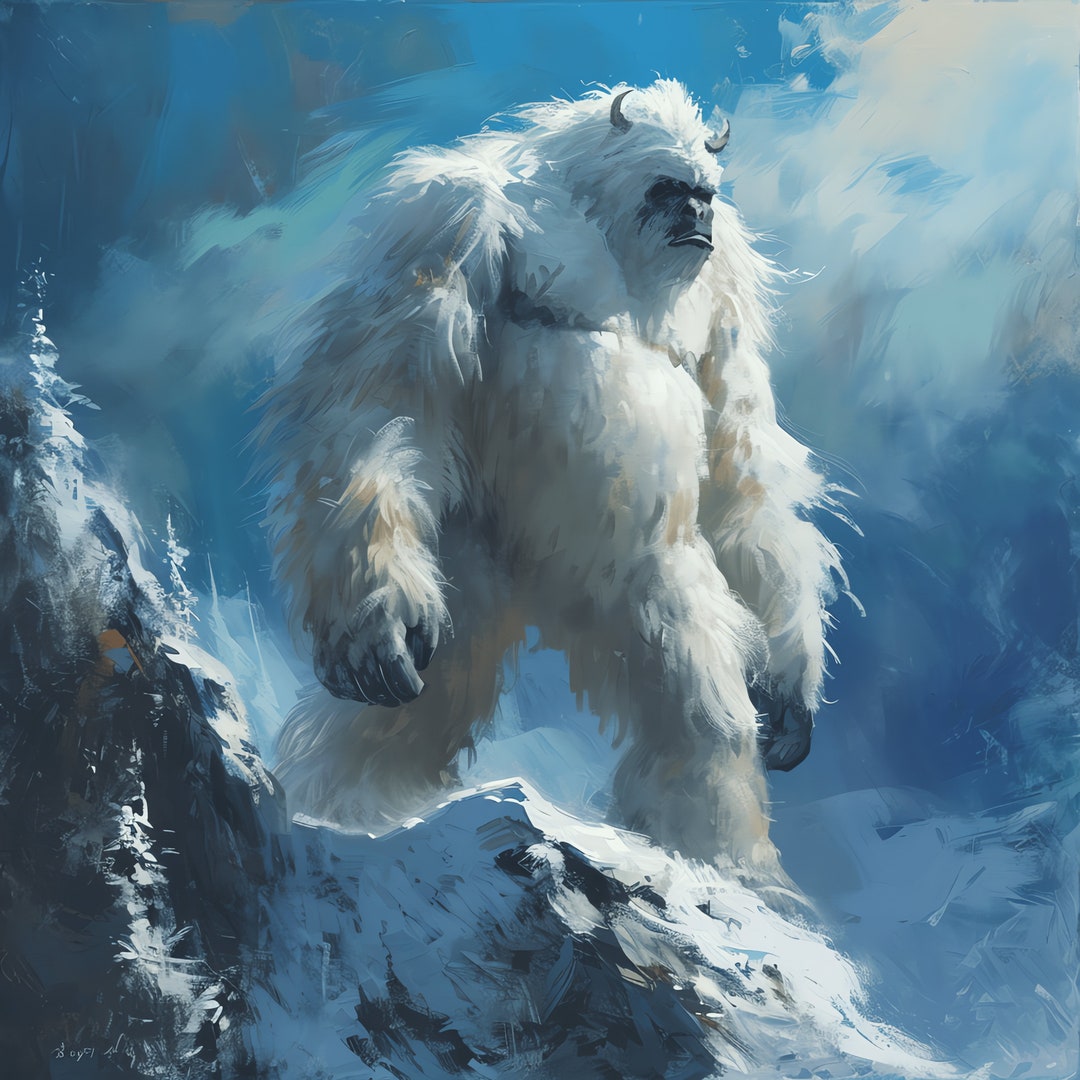 Abominable Snowman Yeti PNG Clipart Bundle - 44 High Quality PNG ...
