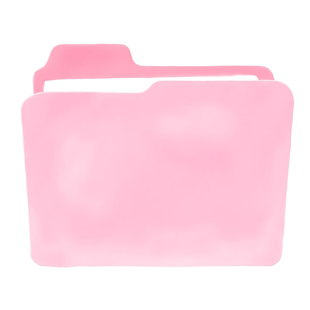 Pink Folder PNG Clipart Bundle - 41 High Quality PNG - Instant Download ...