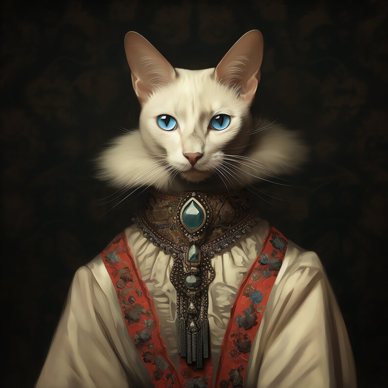 Royal Old Masters Cats - 50 High Quality Jpgs - Digital Download ...