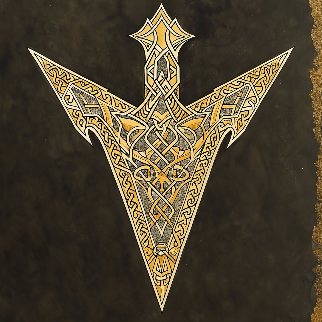 Celtic Arrowhead PNG Clipart Bundle - 46 High Quality PNG - Instant ...