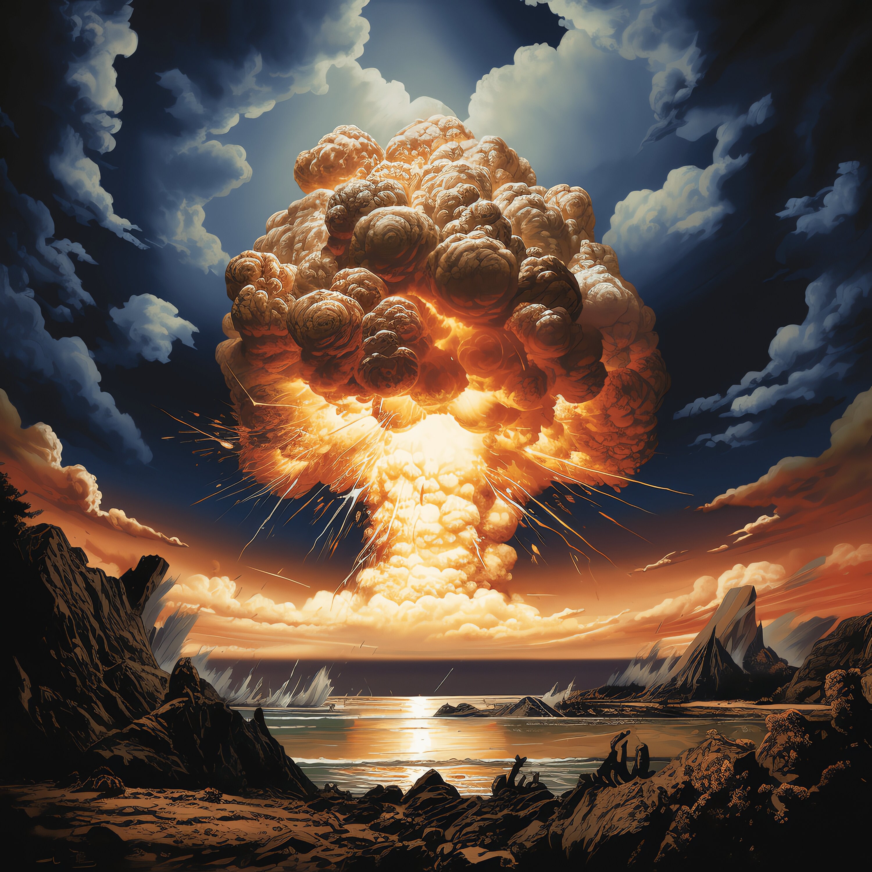 Nuke PNG Clipart 45 High Quality PNG Instant Download Card Making ...