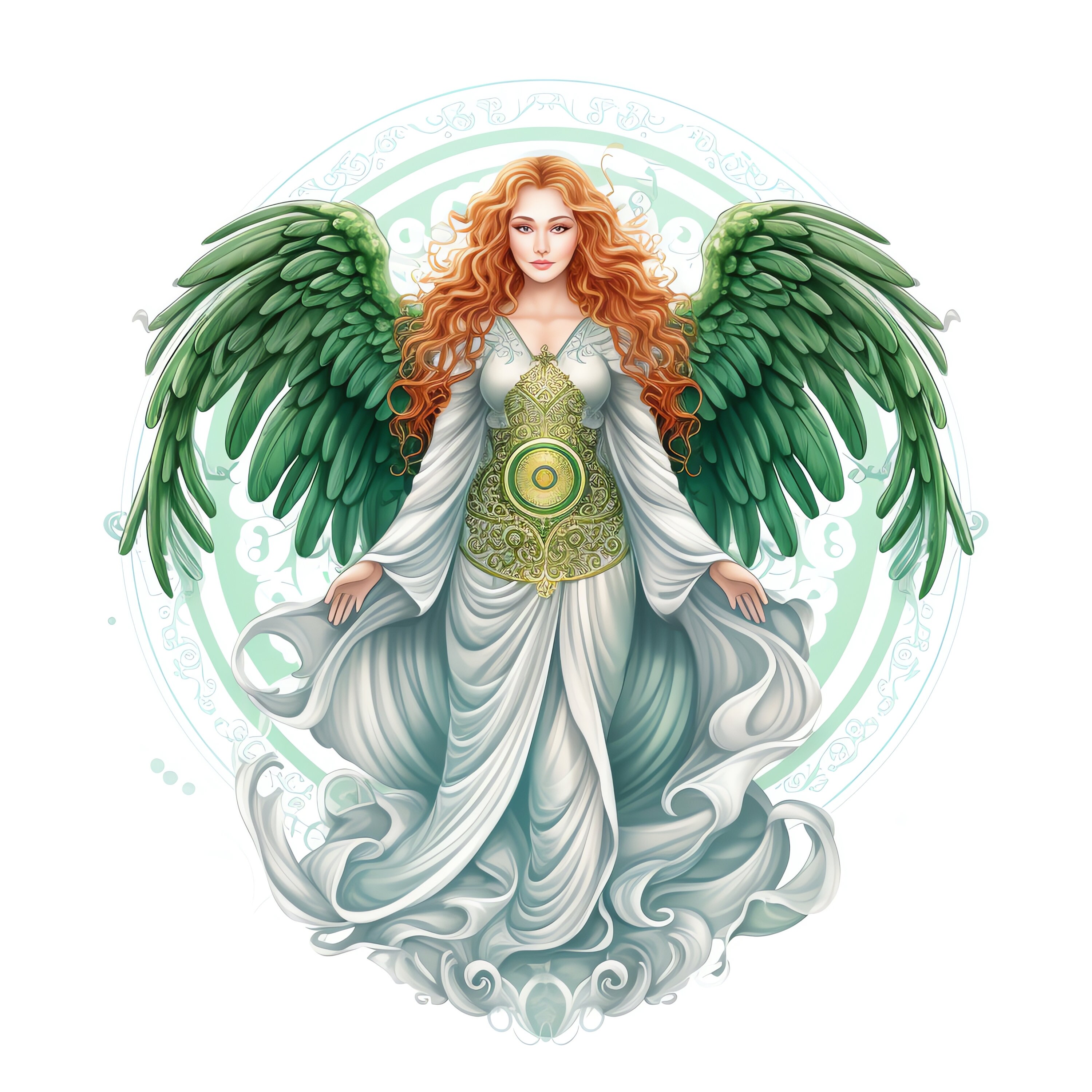 Celtic Angel Clipart 40 High Quality Jpgs Digital Download Card Making ...