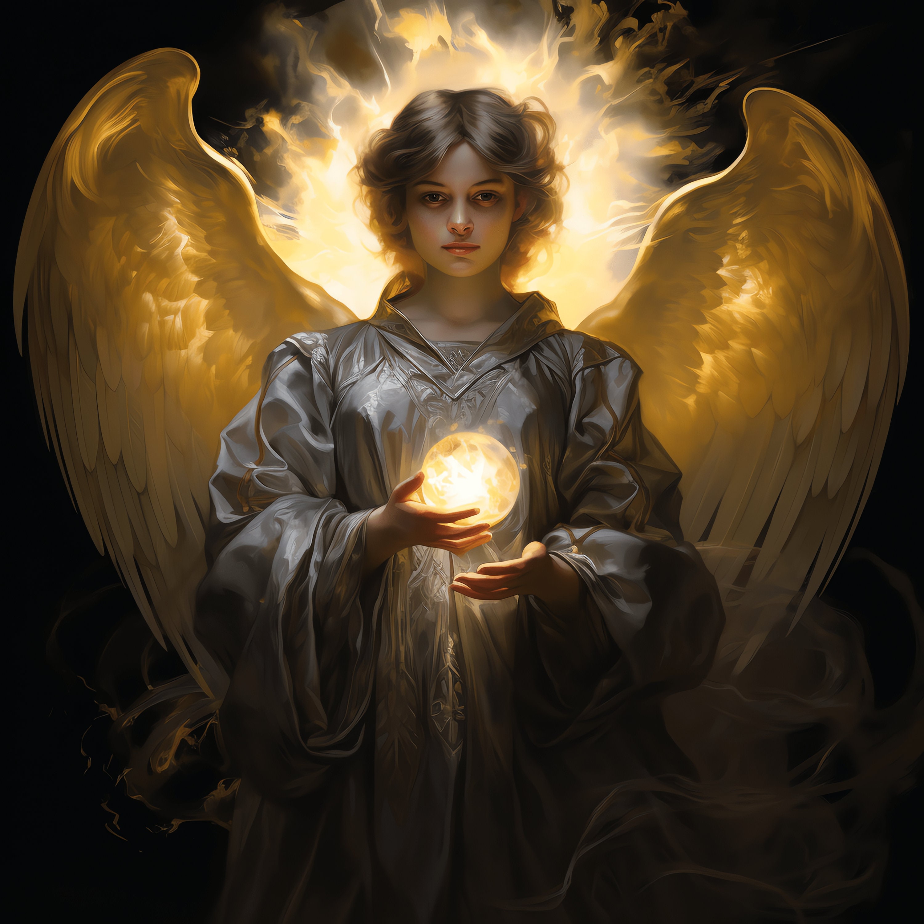 Glowing Angel PNG Clipart Bundle 35 High Quality PNG Instant Download ...