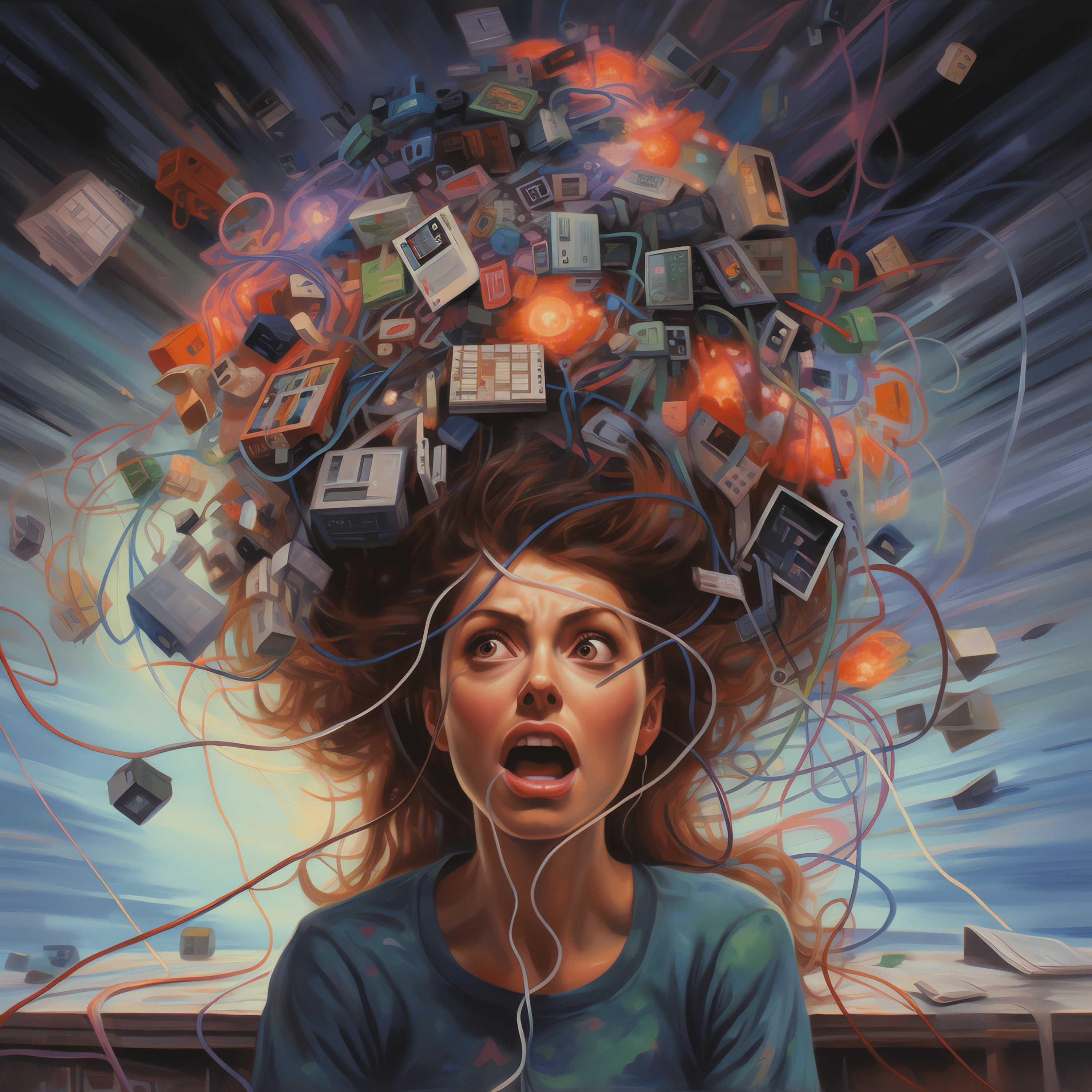 Anxiety Representation Clipart - 35 High Quality PNG - Instant Download ...