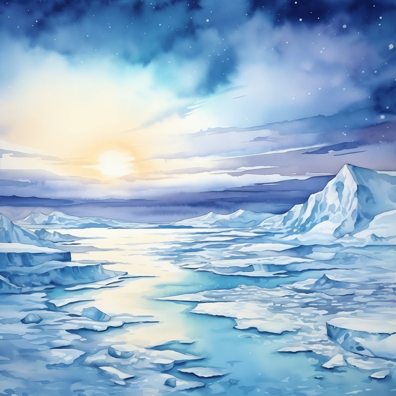 Northern Lights Landscape PNG Bundle - 50 High Quality PNG - Instant ...