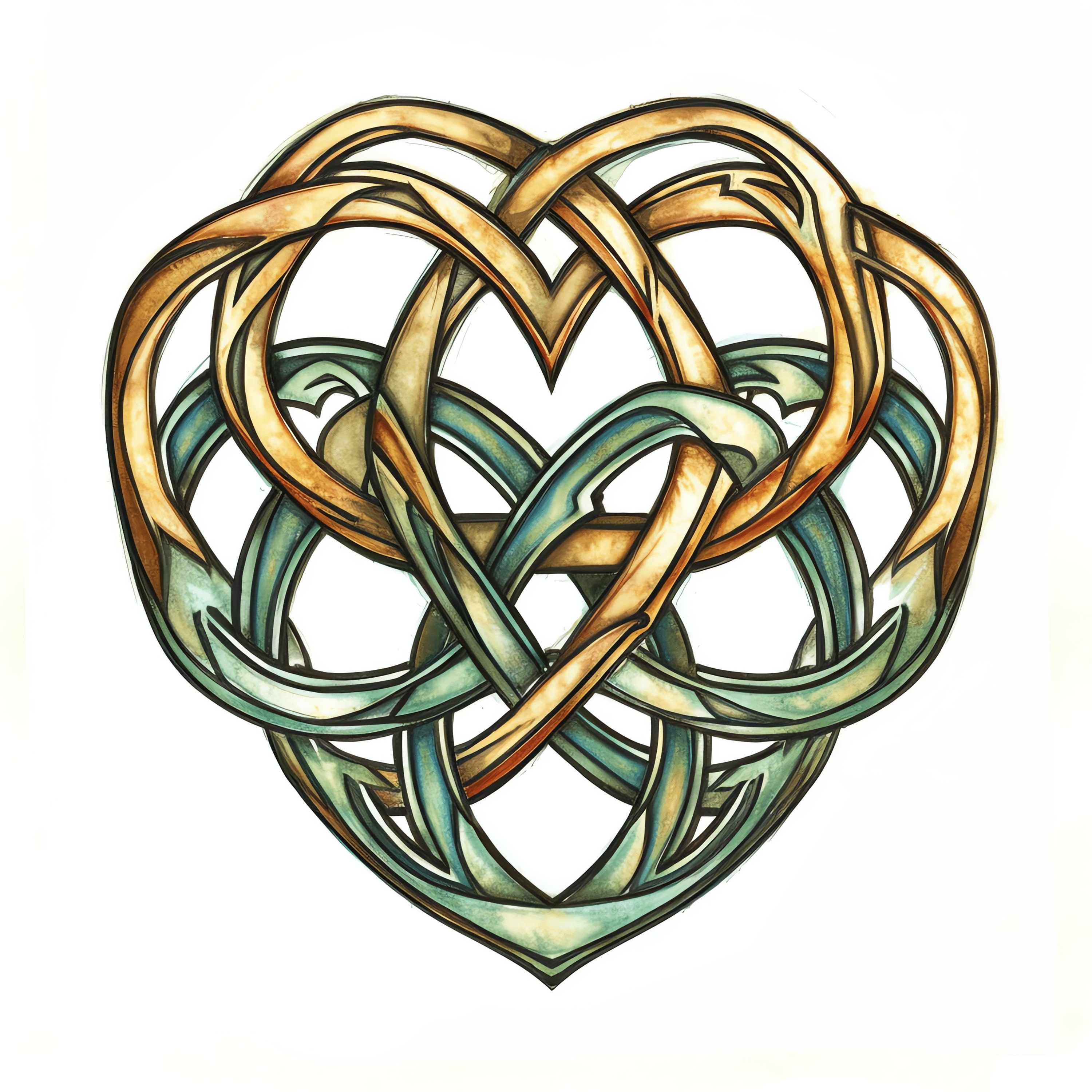 Celtic Love Knot PNG Clipart Bundle - 50 High Quality PNG - Instant ...