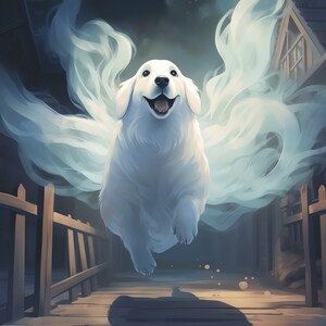 Cute Ghost Dog PNG Clipart Bundle 45 High Quality PNG - Etsy