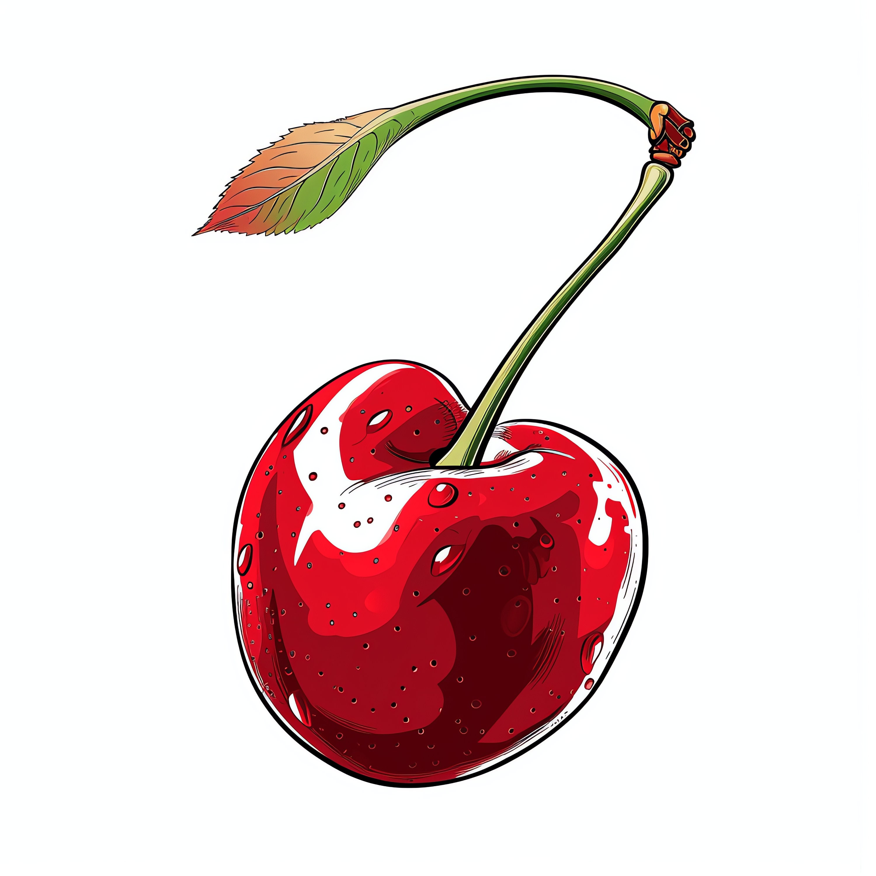 Cherries Pop Art PNG Bundle 50 High Quality PNG Instant Download ...