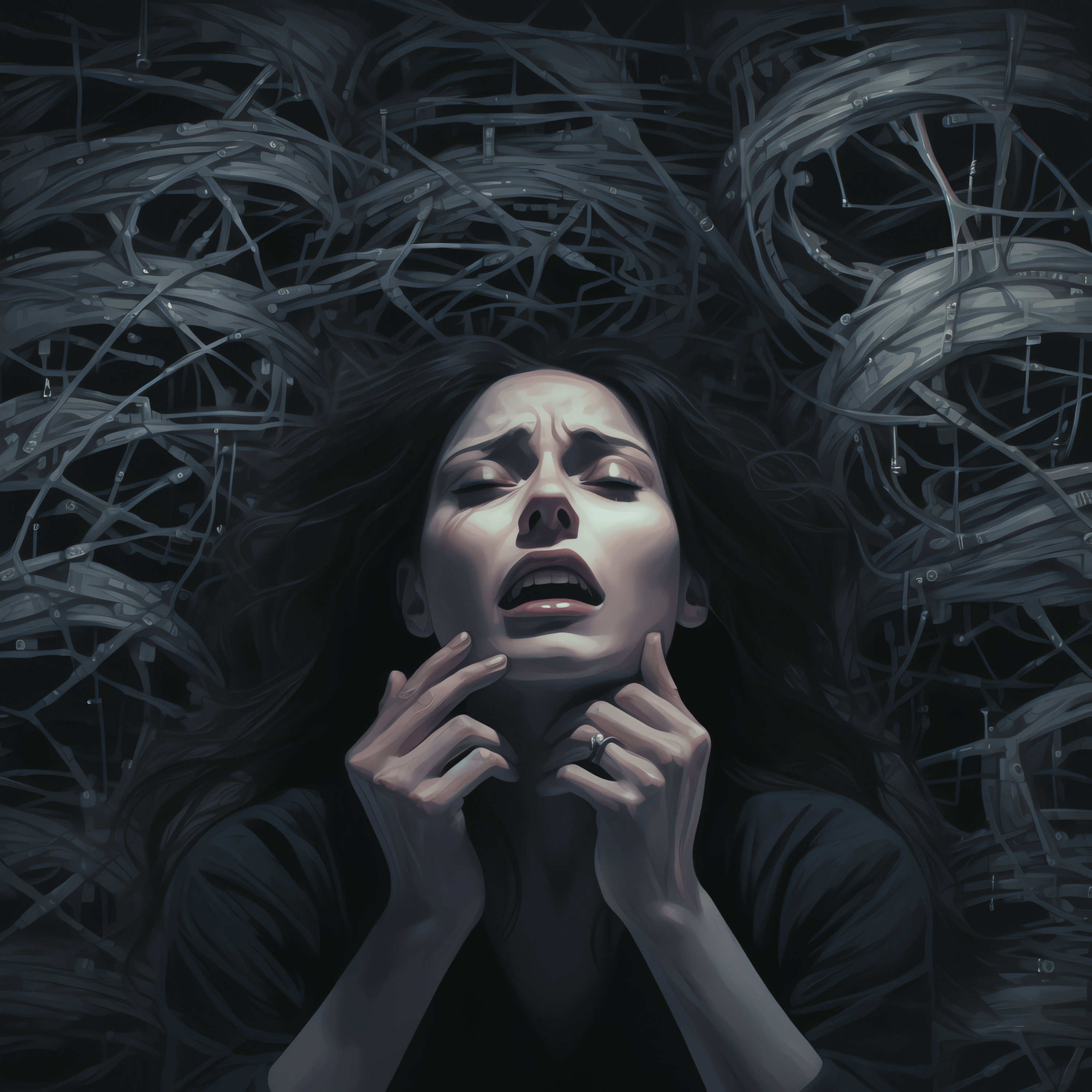 Anxiety Representation Clipart - 35 High Quality PNG - Instant Download ...