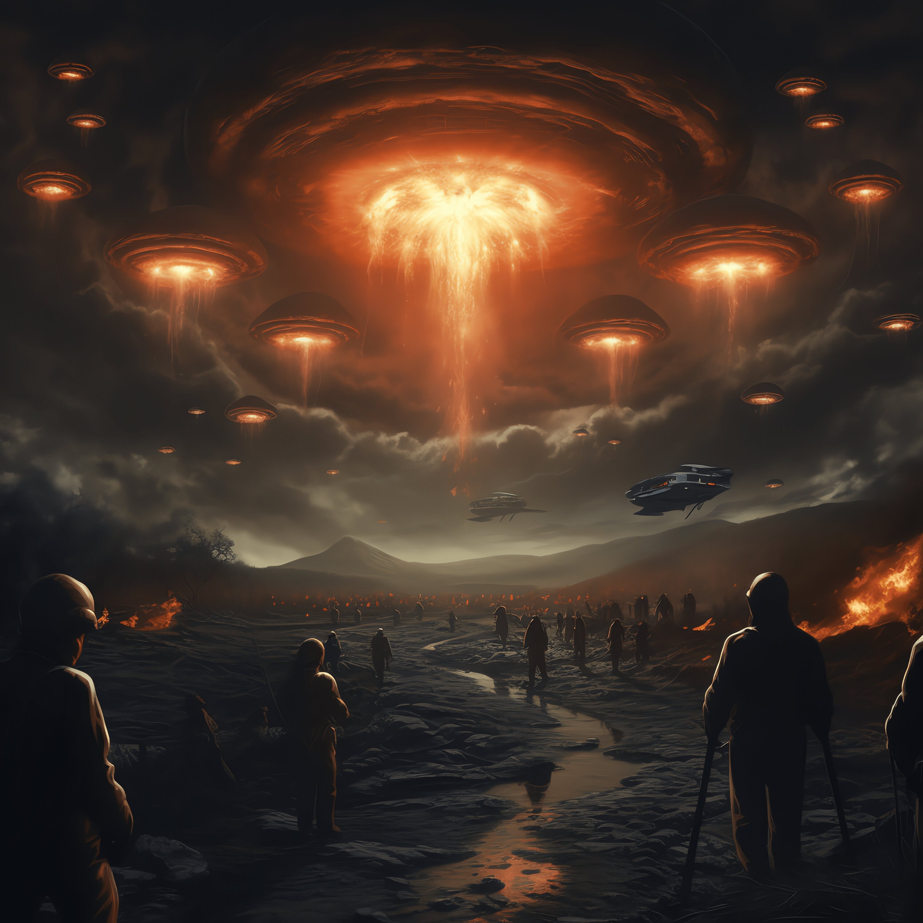 Alien Invasion PNG Clipart - 50 High Quality PNG - Instant Download ...