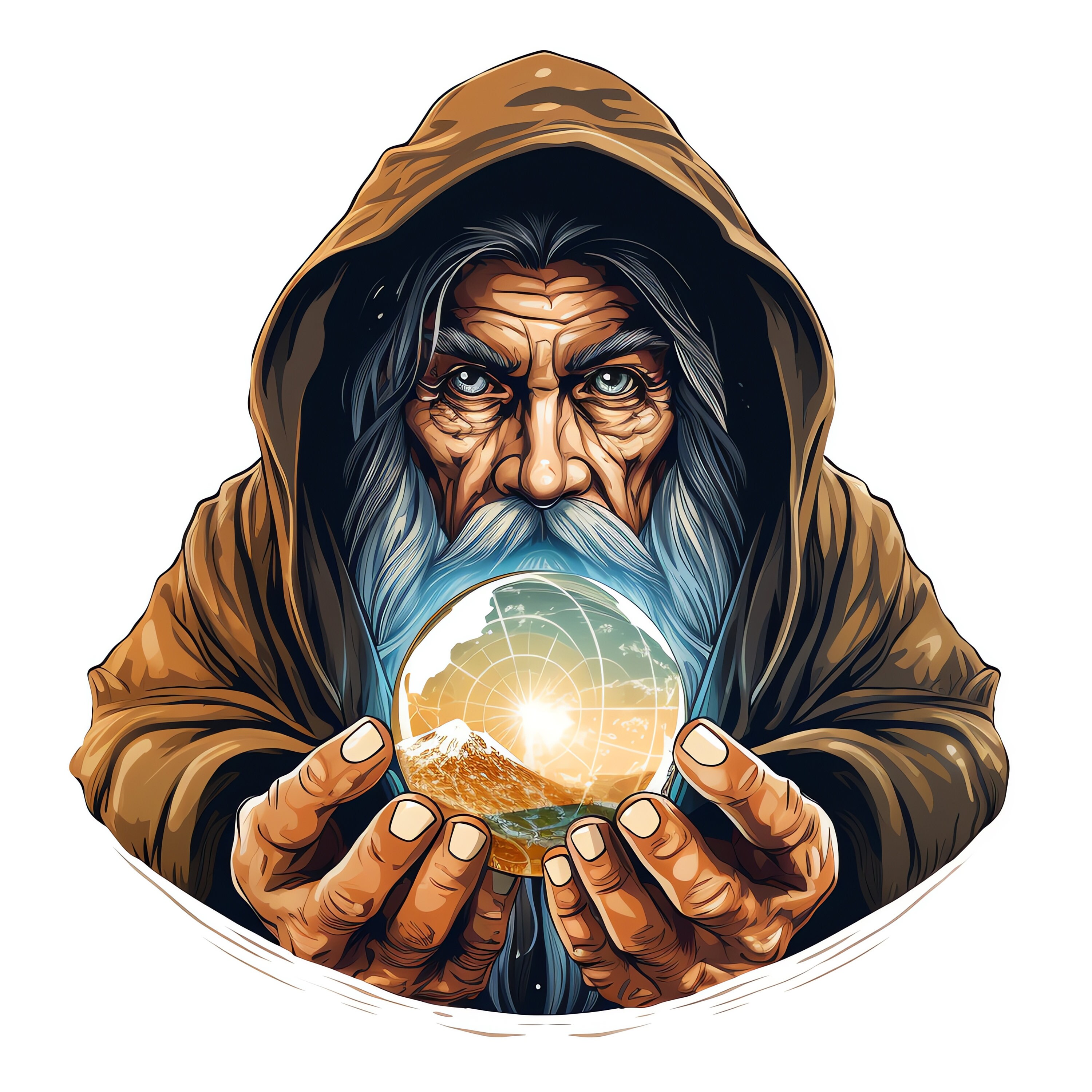 Wicked Wizard Clipart - 40 High Quality Jpgs - Digital Download - Card ...