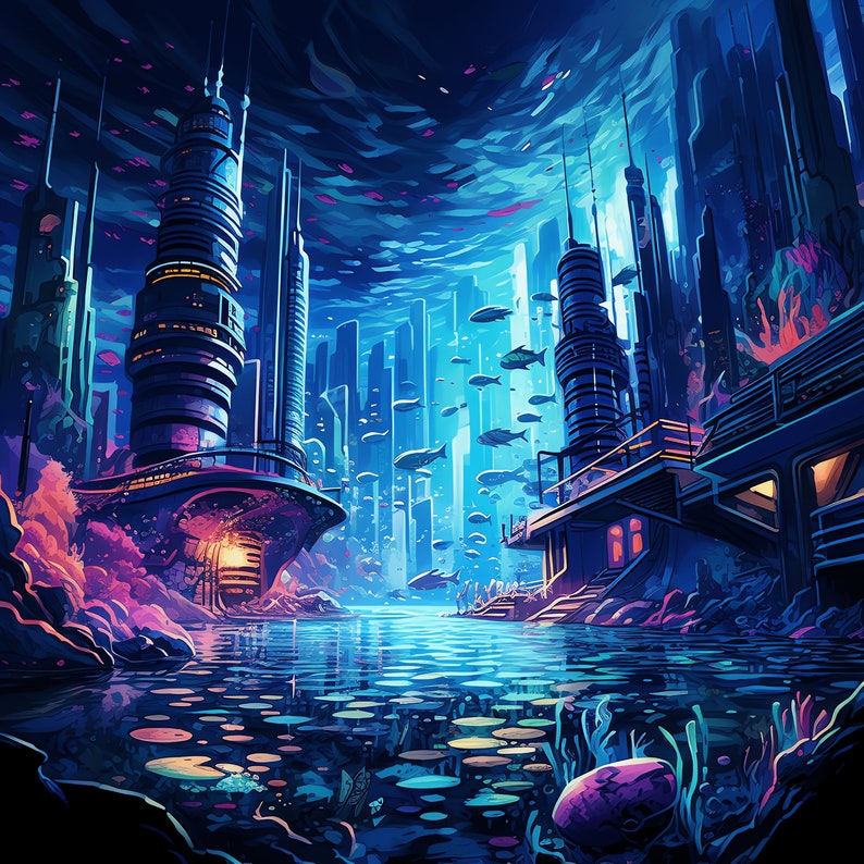 Neon Abyss PNG Clipart Bundle 50 High Quality PNG Instant Download ...