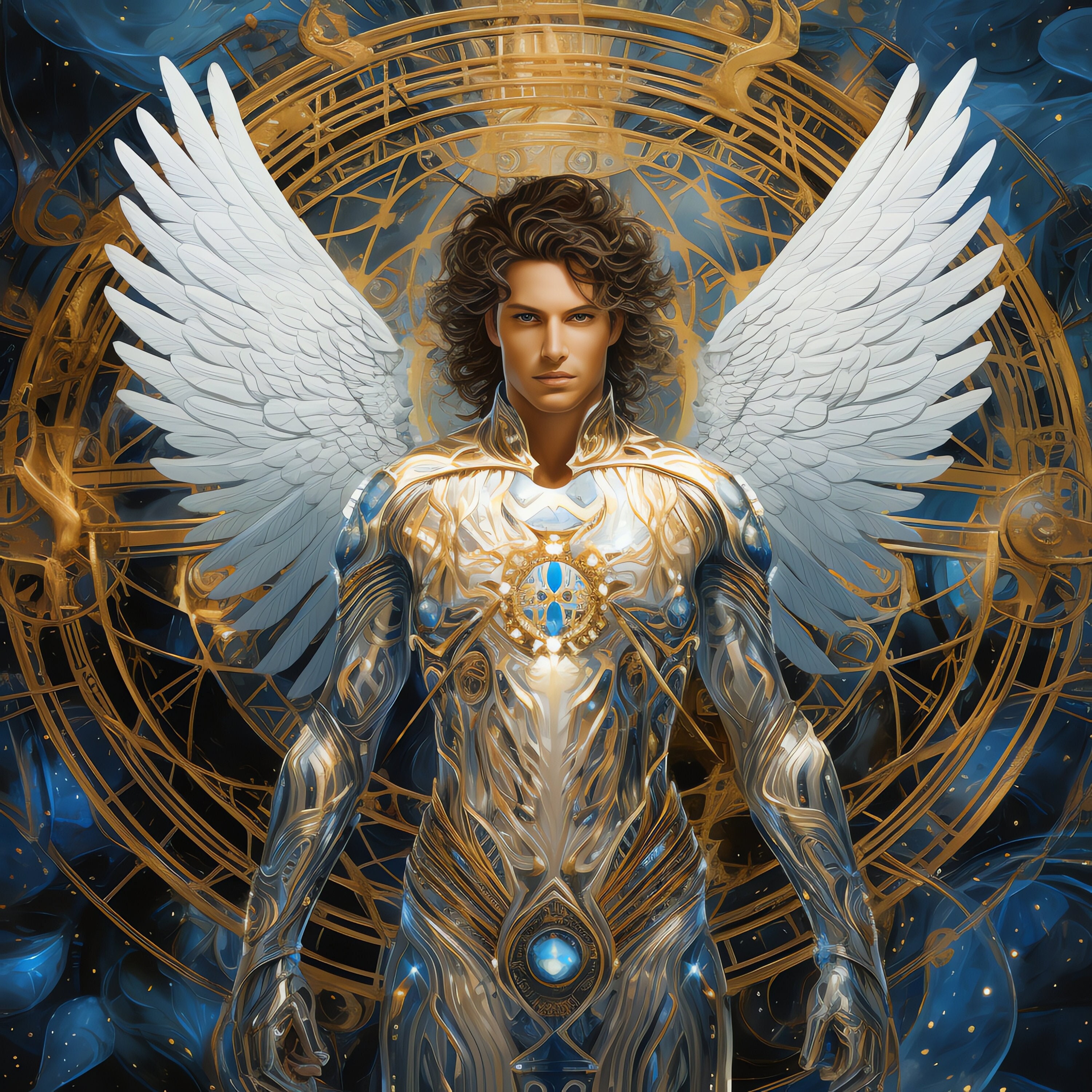 Archangel Michael Clipart - 40 High Quality Jpgs - Digital Download ...