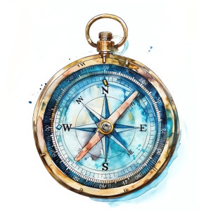 Fantasy Compass PNG Clipart Bundle 51 High Quality PNG Instant Download ...