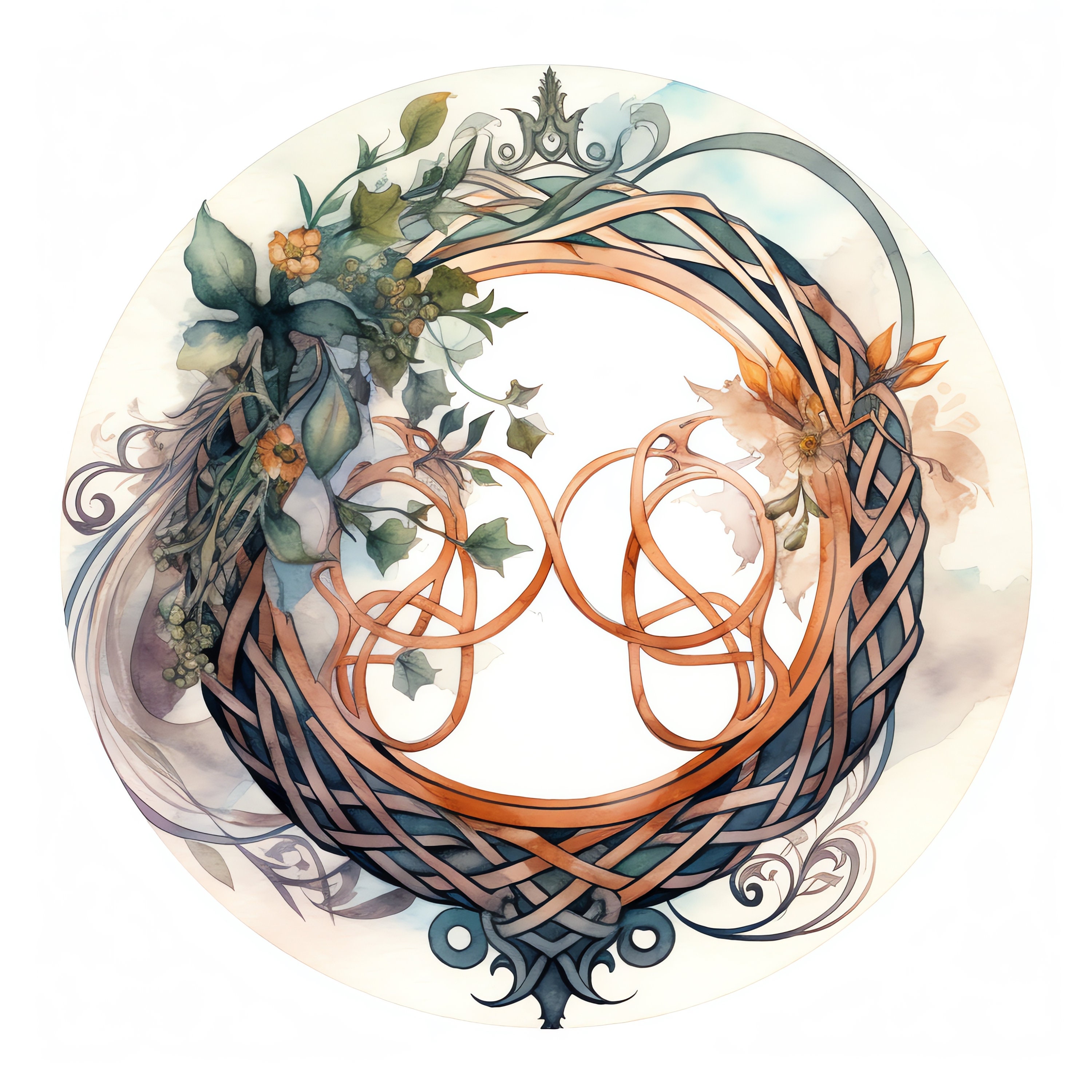 Celtic Design Clipart - 30 High Quality Jpgs - Digital Download - Print ...