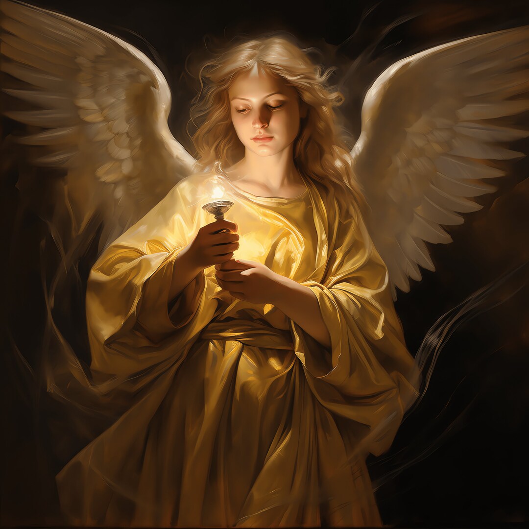 Glowing Angel PNG Clipart Bundle - 35 High Quality PNG - Instant ...