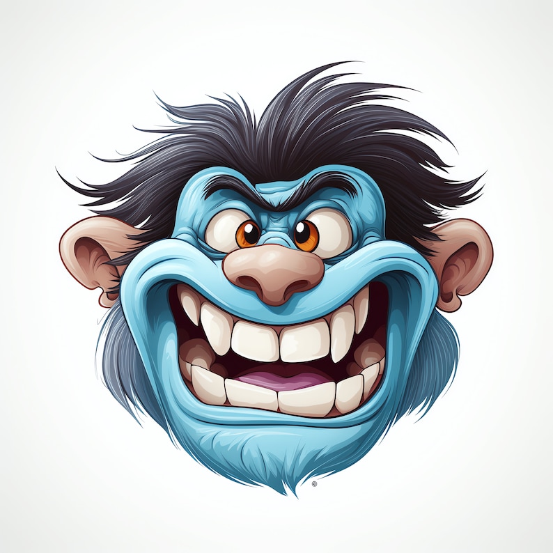 Troll Face PNG Clipart Bundle - 44 High Quality PNG - Instant Download ...