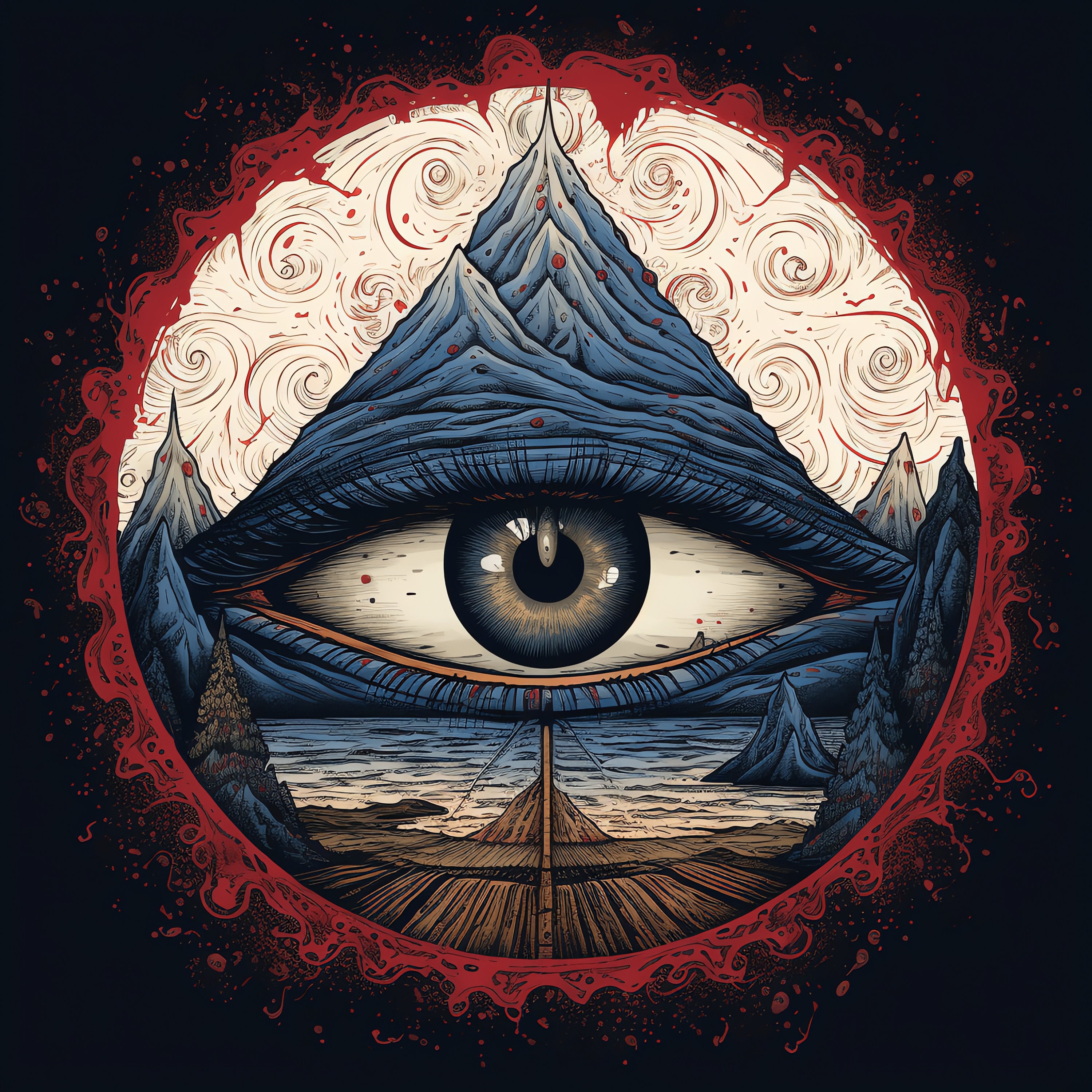 All Seeing Eye PNG Clipart Bundle 50 High Quality PNG Instant Download ...