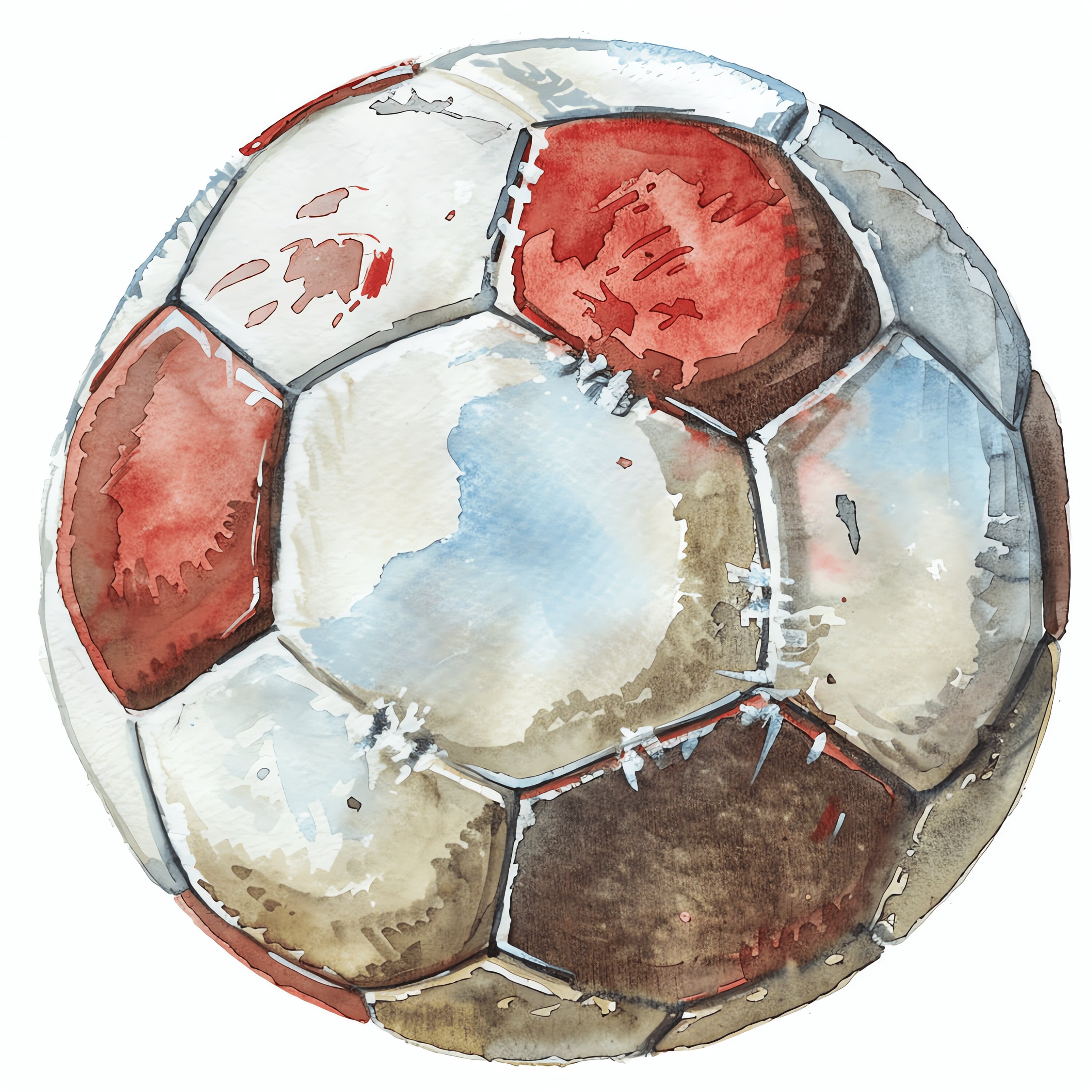 Distressed Soccer Ball PNG Clipart Bundle 51 High Quality PNG Instant ...