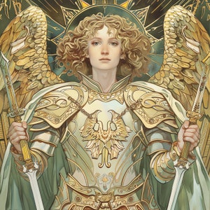 Pre-raphaelite Archangel PNG Bundle - 33 High Quality PNG - Instant ...