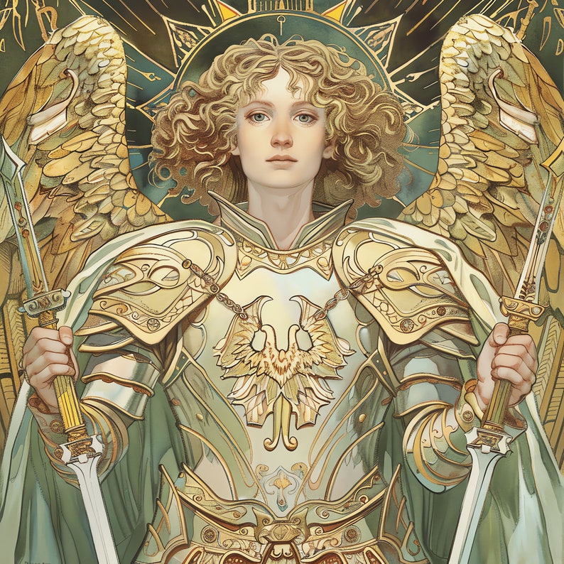 Pre-raphaelite Archangel PNG Bundle - 33 High Quality PNG - Instant ...