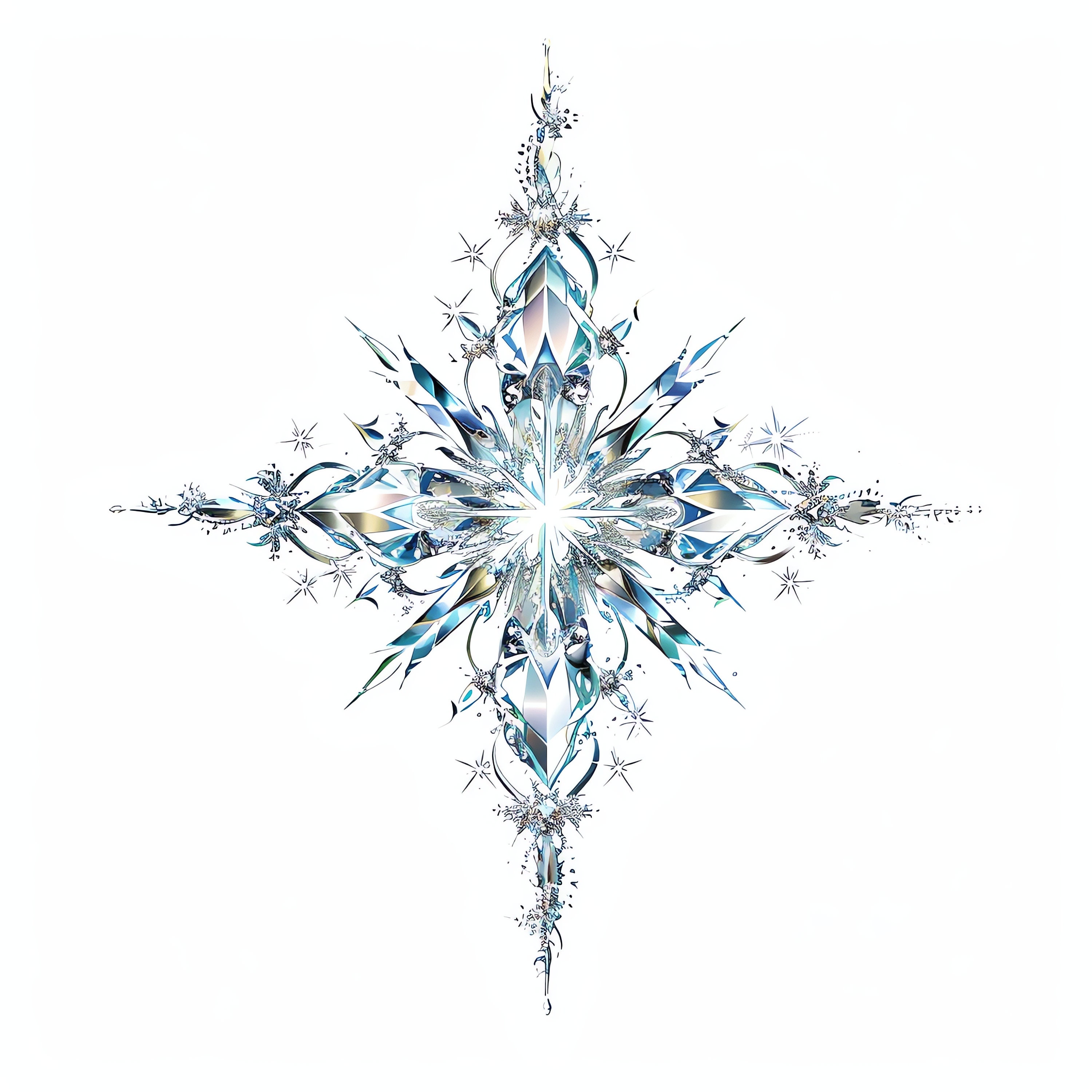 Radiating Cross PNG Clipart Bundle - 50 High Quality PNG - Instant ...
