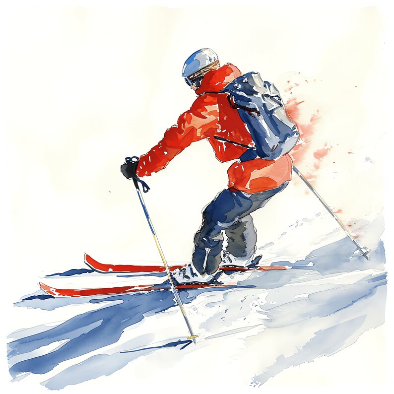 Ski Instructor PNG Clipart Bundle - 50 High Quality PNG - Instant ...