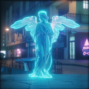 Neon Engel PNG Clipart Bundle - 47 Hohe Qualität PNG - Sofortiger ...