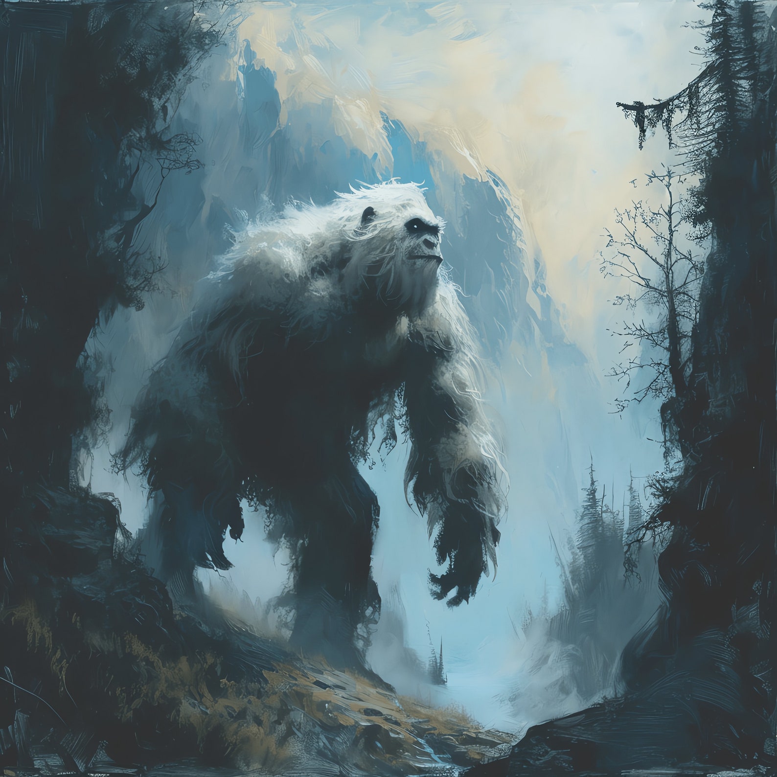 Abominable Snowman Yeti PNG Clipart Bundle - 44 High Quality PNG ...